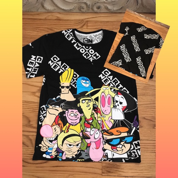 Cartoon Network | Shirts | Cartoon Network Cn Character Tshirt New ...